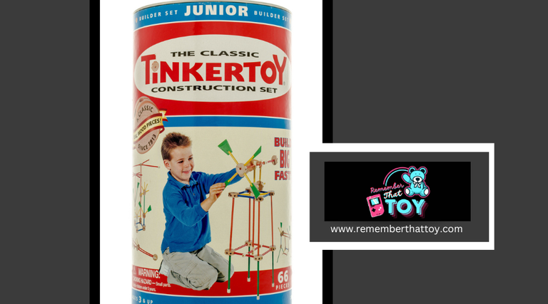 Tinker Toys Vintage Sets: A Look at the Classic Wooden Construction Toys - Remember That Toy